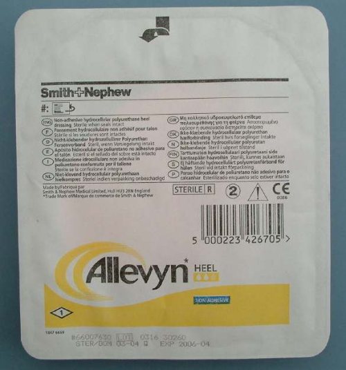 Allevyn Heel Dressings Datacard